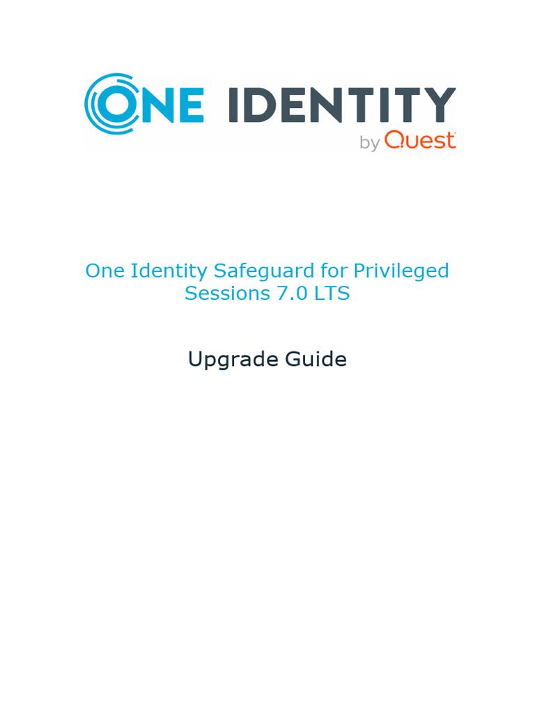 Safeguard For Privileged Sessions Upgrade Guide - 70 | PDF | Public Key ...