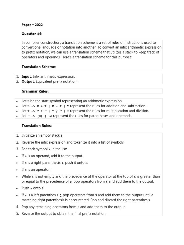 PU Paper 2022 | PDF | Arithmetic | Notation
