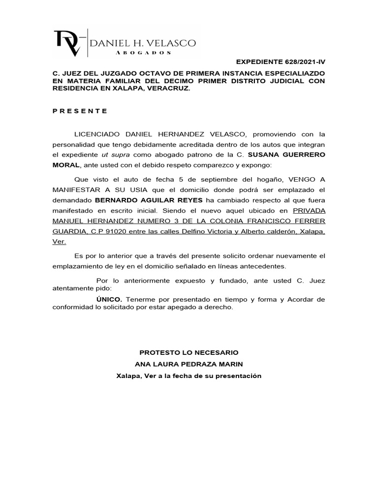 Emplazamiento Susana | PDF