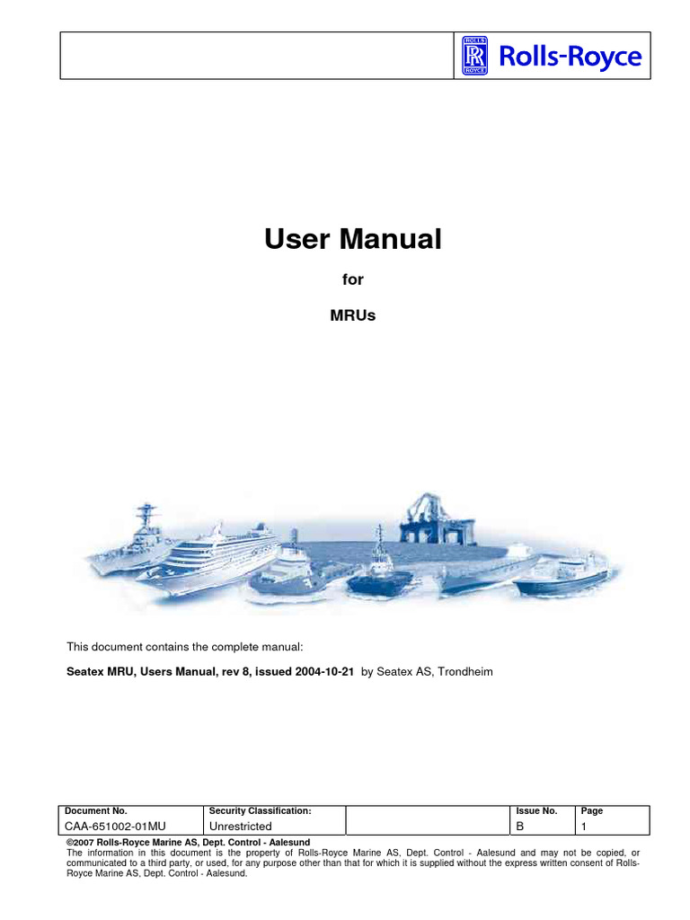 Manual de Los Mru | PDF | Inertial Navigation System | Rotation