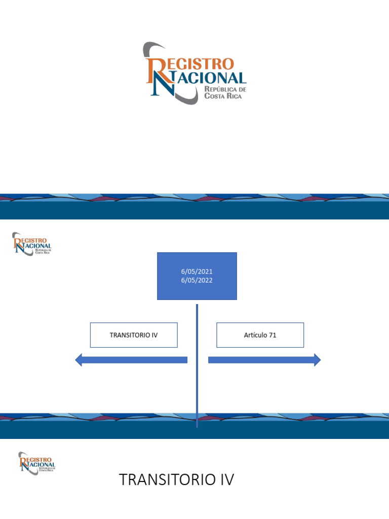 Transitorio IV Reglamento Ley Catastro Nacional | PDF | Justicia | Crimen y violencia