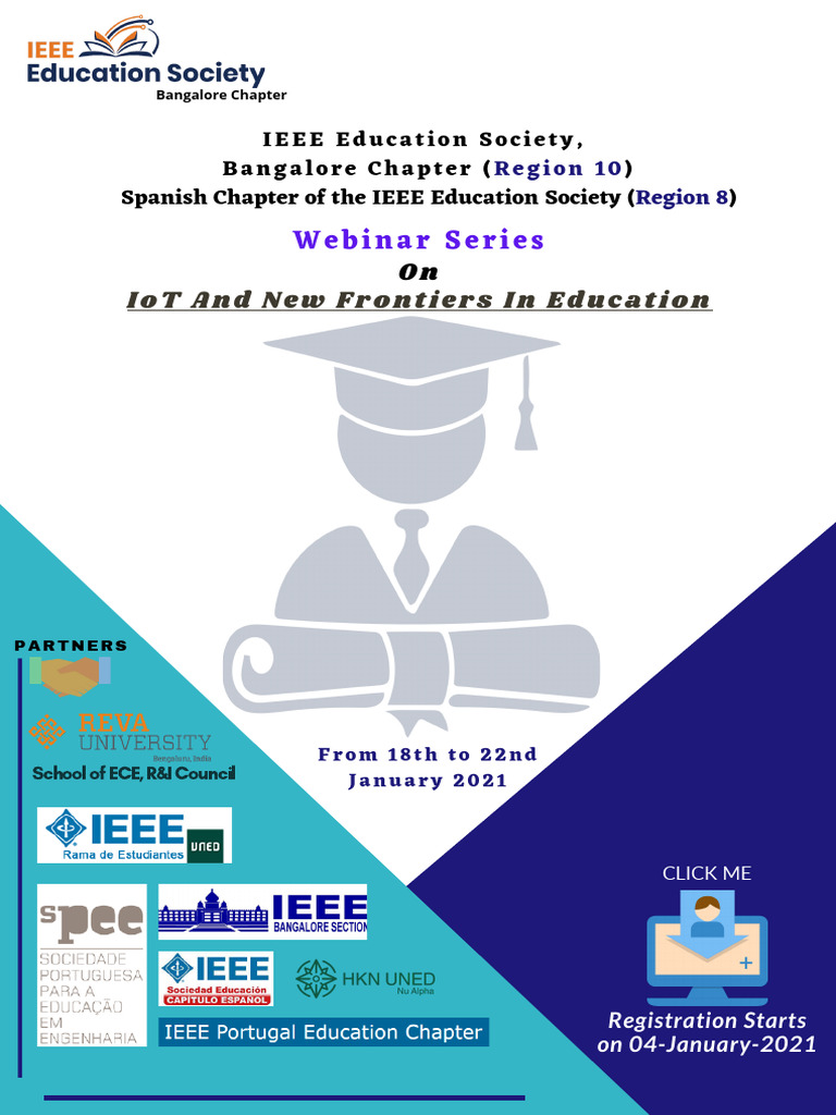 IEEE Web-Series Registration Poster | PDF | Cyberspace
