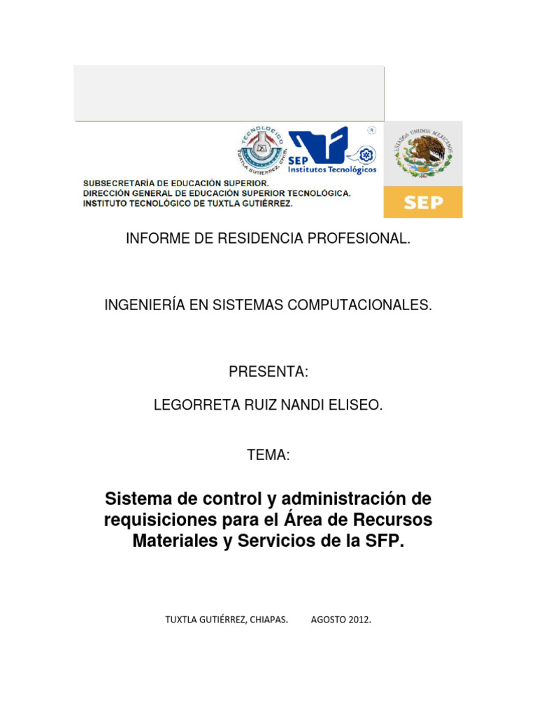Informe de residencia profesional | PDF | .NET Framework | Modelo – Vista – Controlador