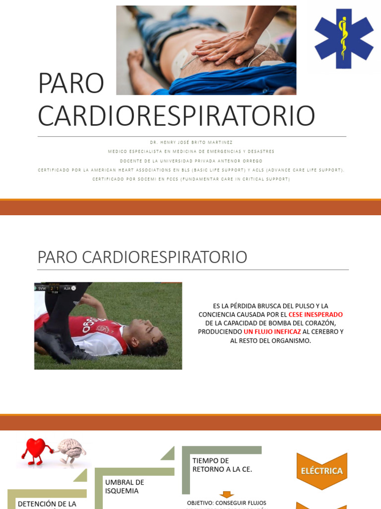 RCP ADULTO | PDF | Reanimación cardiopulmonar | Paro cardíaco