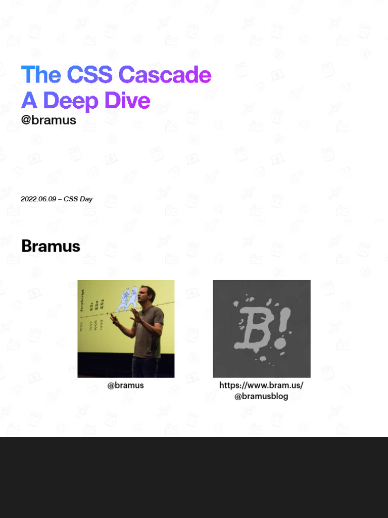 Cascade in Depth | PDF | Hypertext | Computer Programming