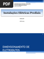 Tabela de Dimensionamento de Eletroduto | PDF | Eletricidade | Eletricista