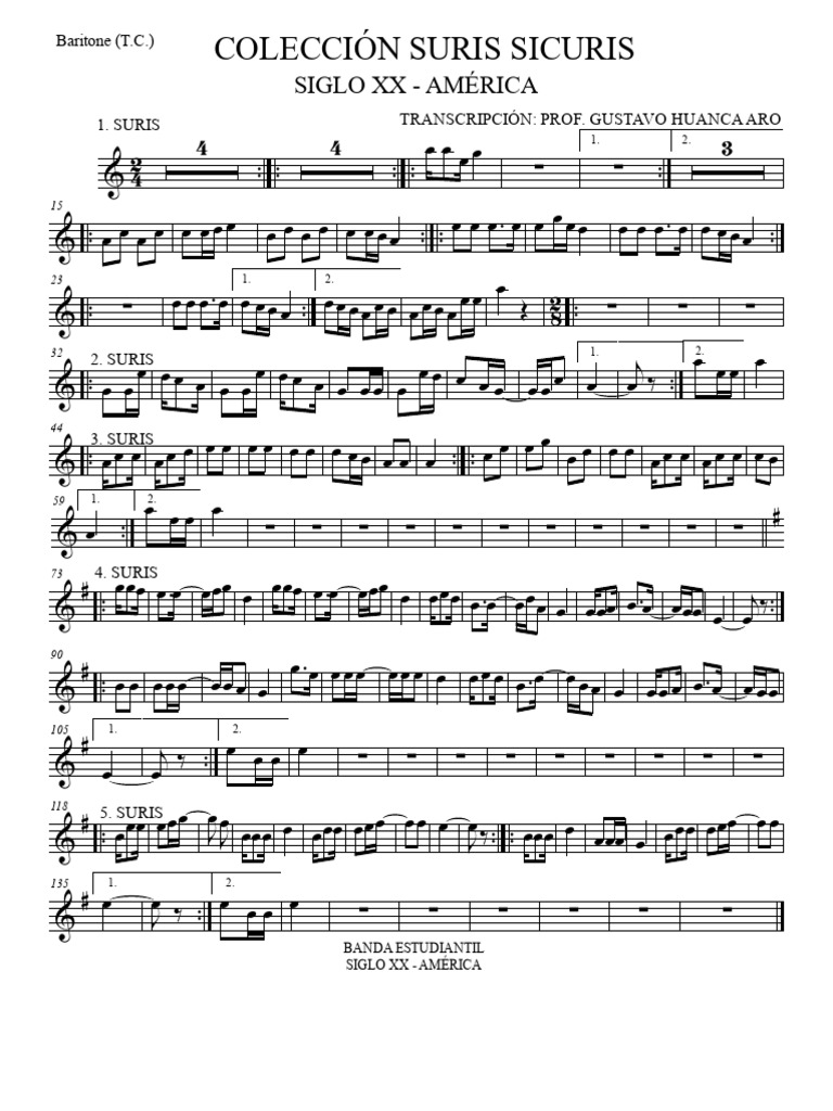 Suris Sxxa - Baritone (TC) | PDF | Échecs | Théorie (échecs)