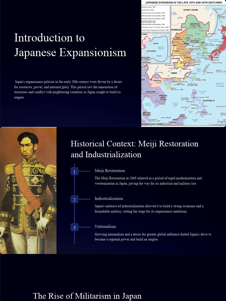 Introduction To Japanese Expansionism | PDF | Empire Of Japan | Japan