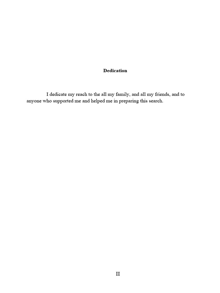 Dedication الرسالة | PDF