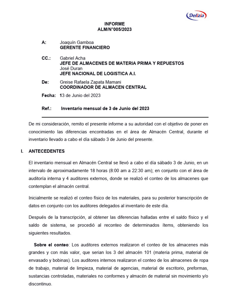 Informe Inv Mayo | PDF | Análisis de sistemas | Bebida