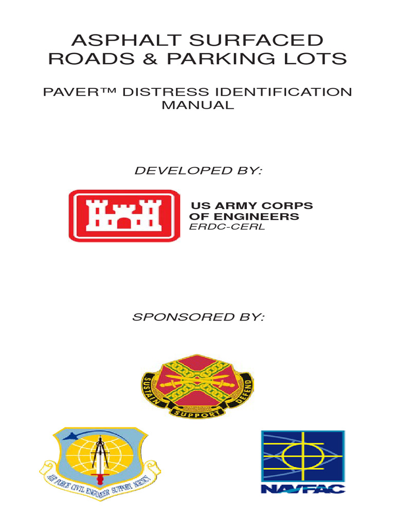 Road Asphalt Distress Manual | PDF | Road Surface | Fracture