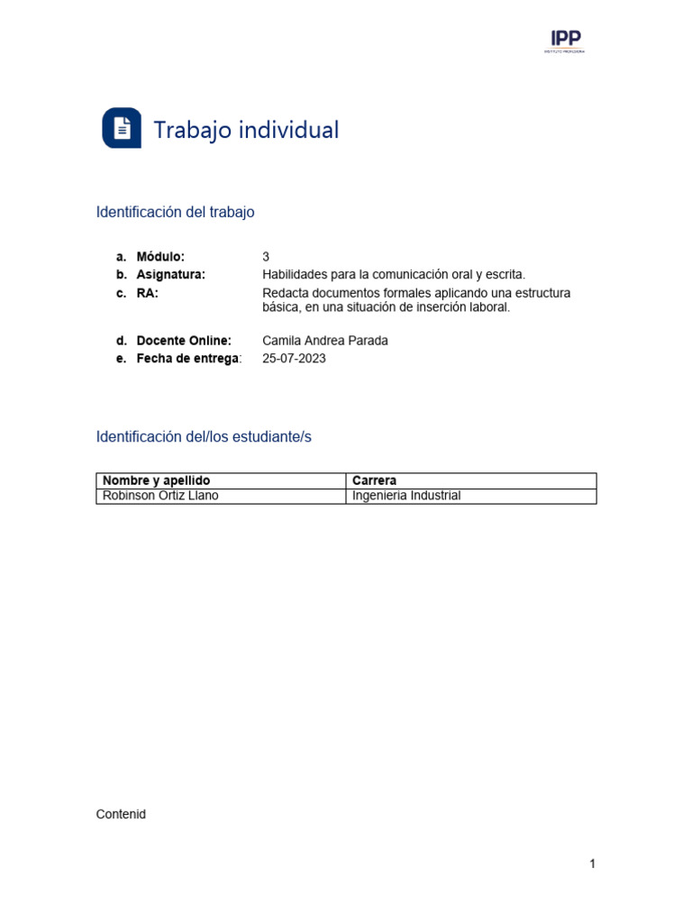 Robinson_Ortiz_Llano_TI_M3_Habilidades_para_la_comunicacion_oral_y_escrita | Descargar gratis ...