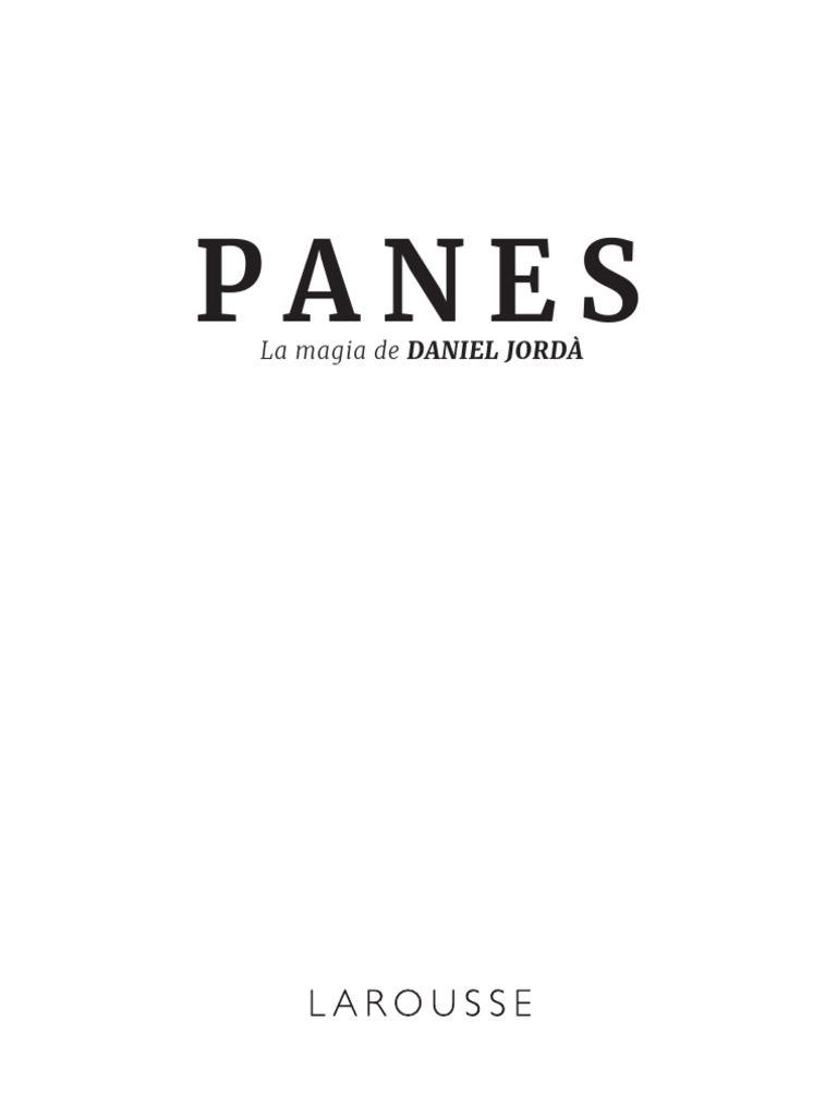Panes Creativos de Daniel Jordà | PDF | Panes | De masa fermentada
