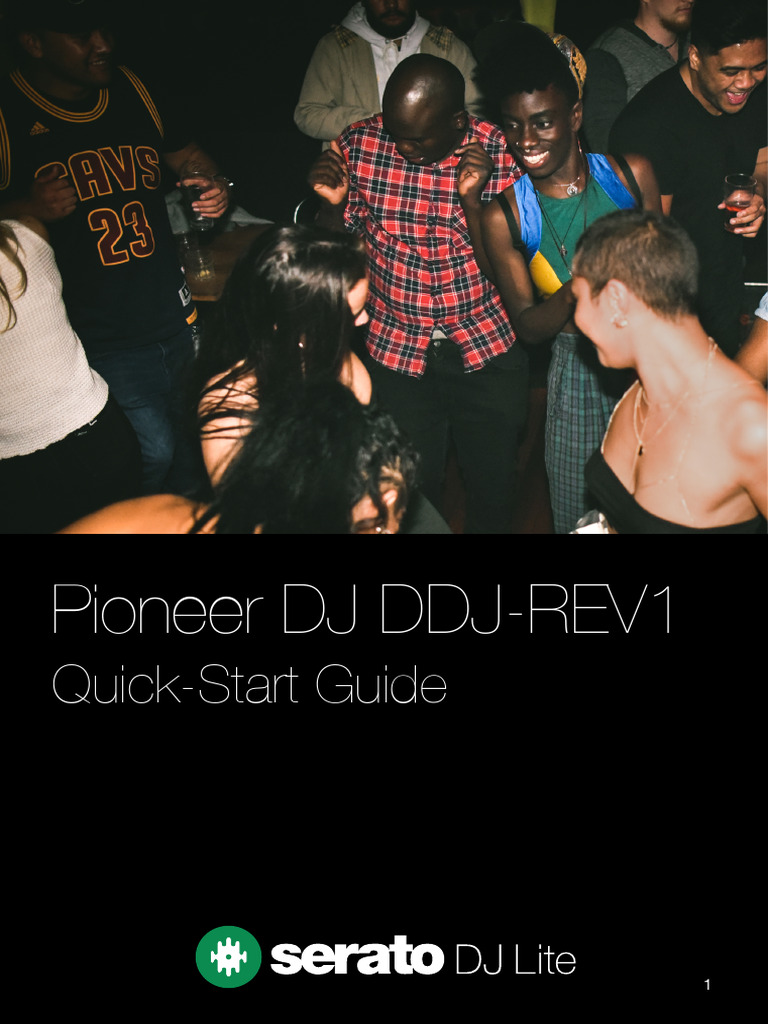 Pioneer DJ DDJ-REV1 Serato DJ Lite Quick-Start Guide | PDF | Disc Jockey | Computing