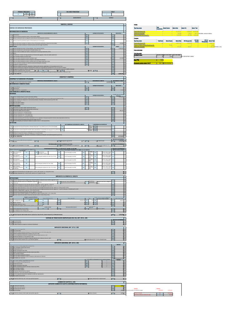 F29 | PDF | Factura | Impuesto al valor agregado