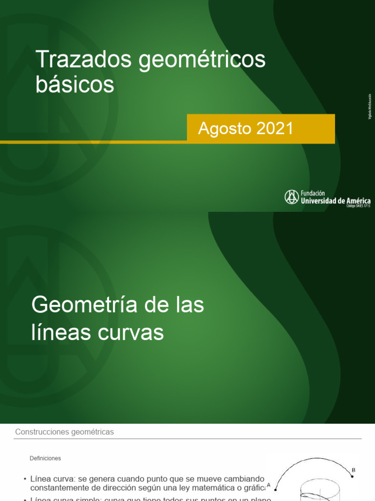 Trazados Geometricos Basicos | PDF | Elipse | Curva
