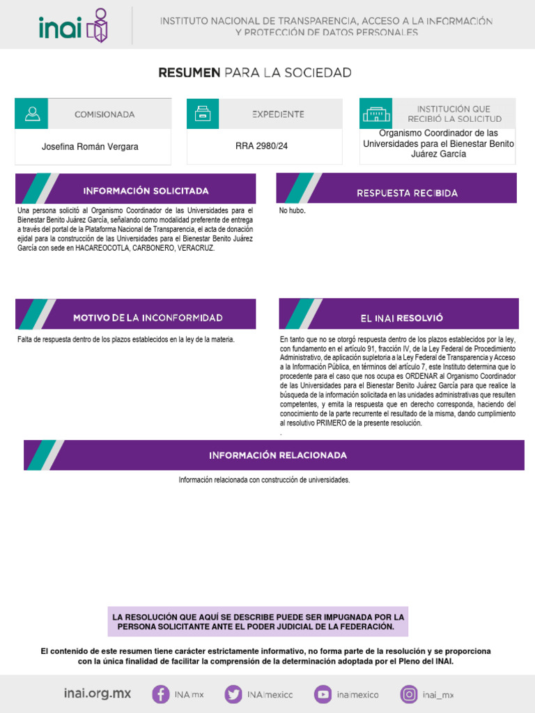 RC Rra 2980-24 JRV | PDF | Justicia | Crimen y violencia