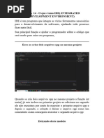 Primeiro Programa em C Com o Dev C++ | PDF | Sistema operacional ...
