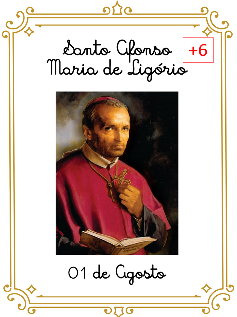Vida e Legado de Santo Afonso Maria de Ligório | PDF | Estudos de ...