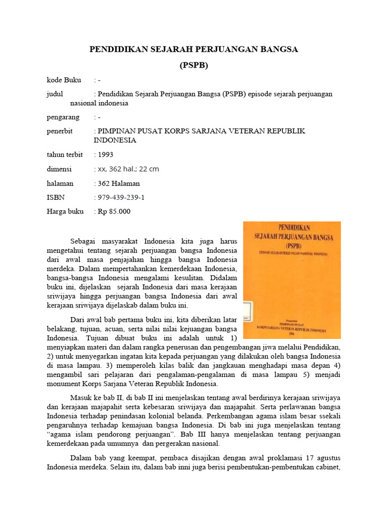 Resensi Buku Bindo | PDF