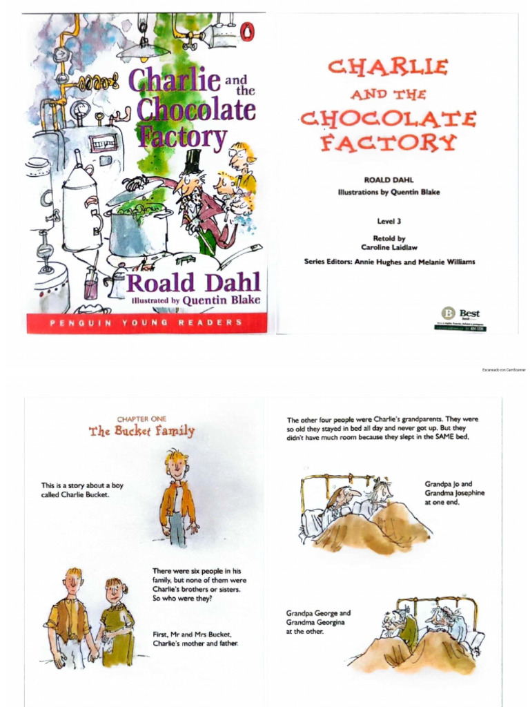 Charlie and The Chocolate Factory Book | PDF
