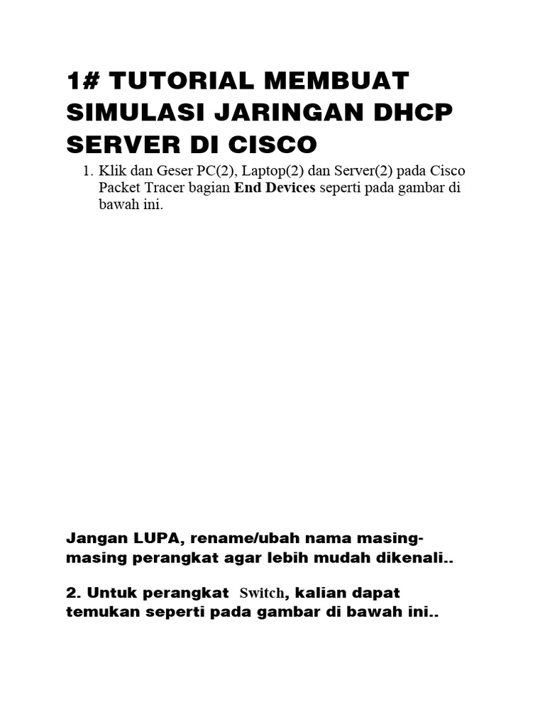 DHCP Dan Web Server | PDF