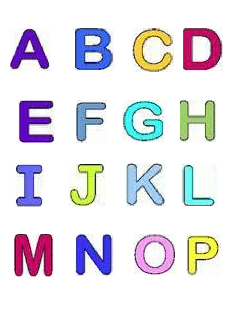 Abcdario Mayusculas | PDF