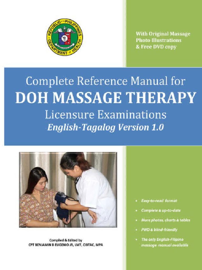 Complete Reference Manual For DOH Massage Therapy | PDF