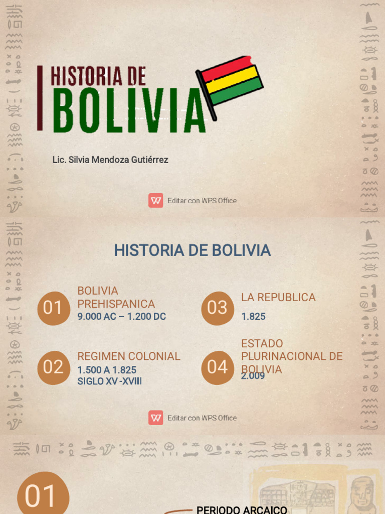 Historia de Bolivia I-1 | PDF | Imperio Inca | Andes