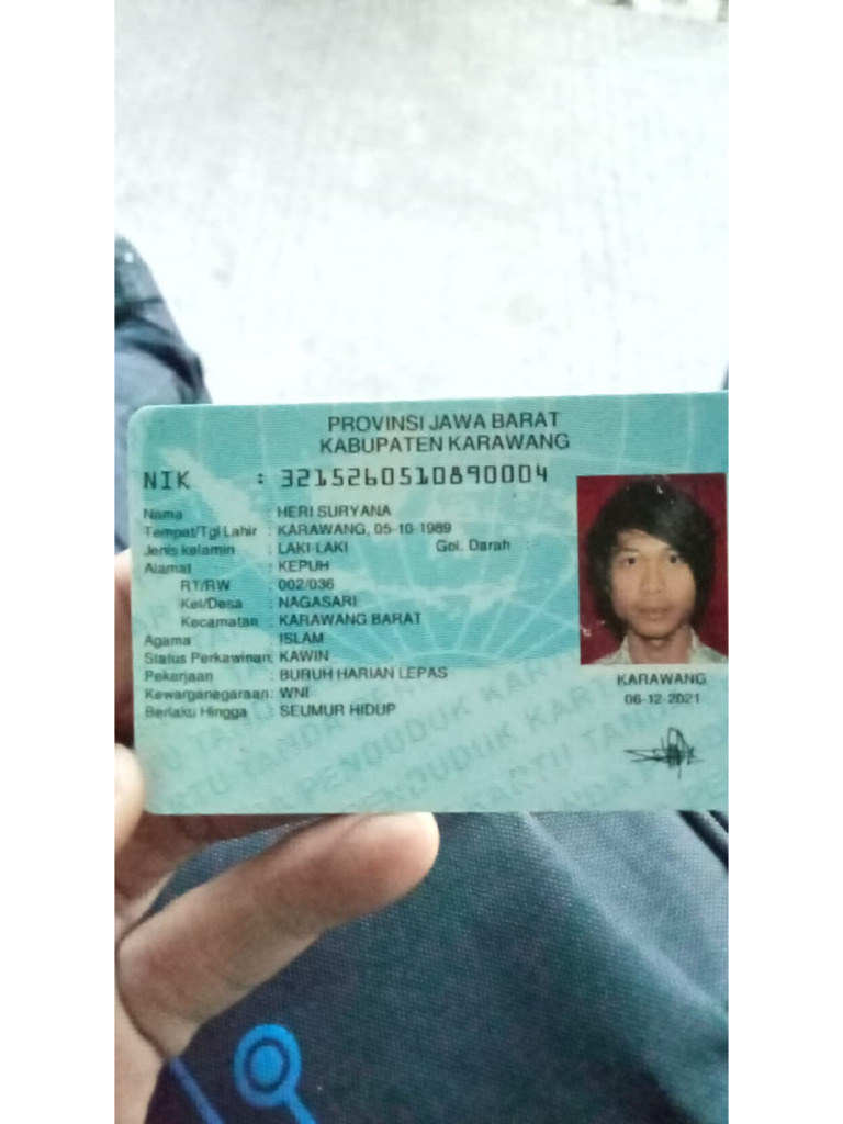 Dokumen ktp heri | PDF