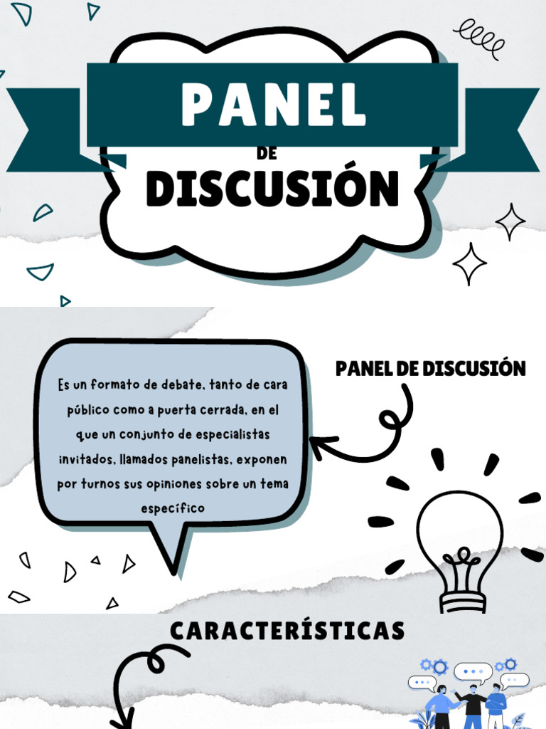 TIPOS DE COMUNICACIÓN - Panel de Discusión | PDF | Ciencias sociales ...