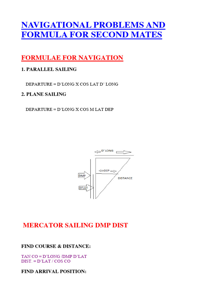 Nav Calculation Sma | PDF | Geometric Shapes | Elementary Geometry