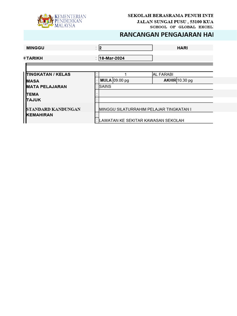 RPH Weeek 2 2024 | PDF