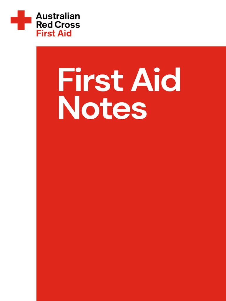 First Aid Notes.v2.1 | PDF | Cardiopulmonary Resuscitation | First Aid