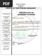 Certificate of Low Income Sample | PDF | Philippines