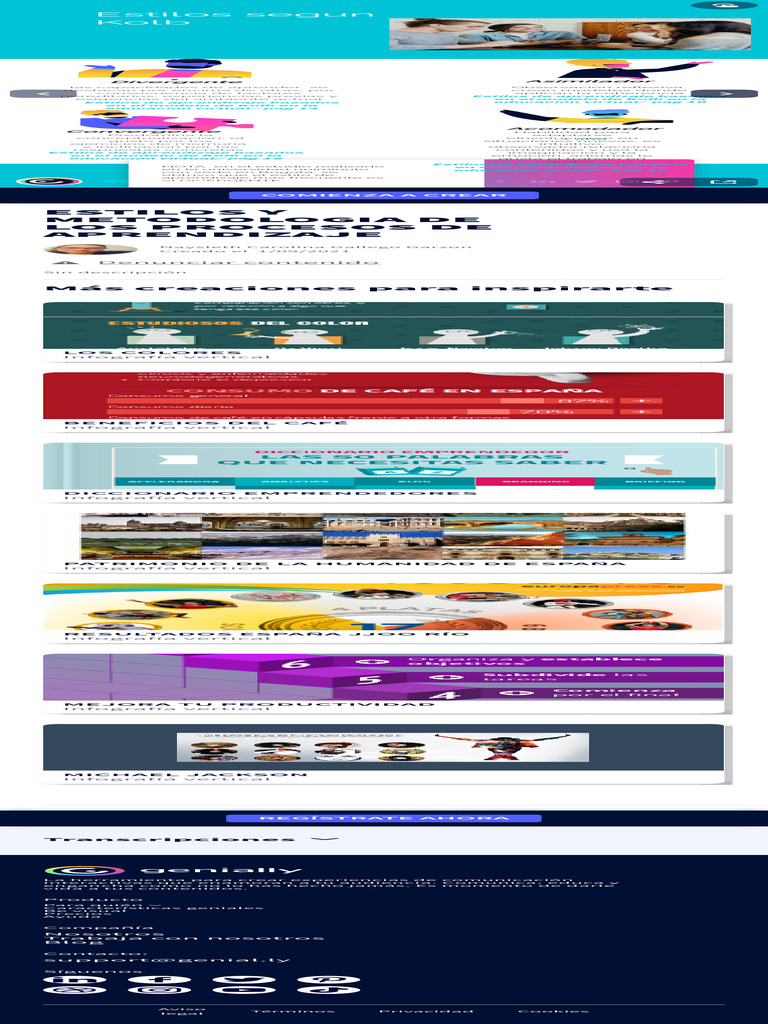 ESTILOS Y METODOLOGIA DE LOS PROCESOS DE APRENDIZAJE Por Naysleth Carolina Gallego Garzon en ...