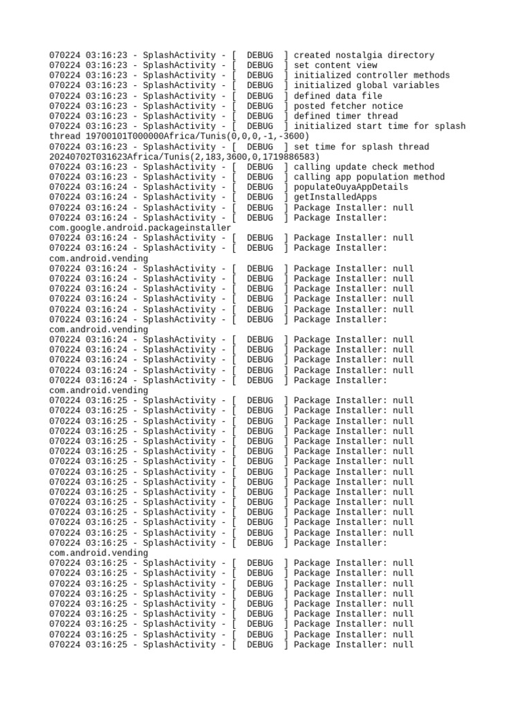 Log | PDF | Computing Platforms | System Software