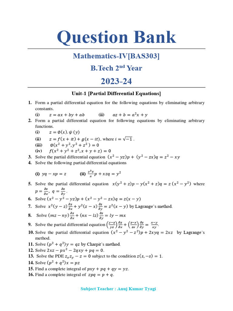 Question Bank | PDF | Statistical Significance | Statistical Theory