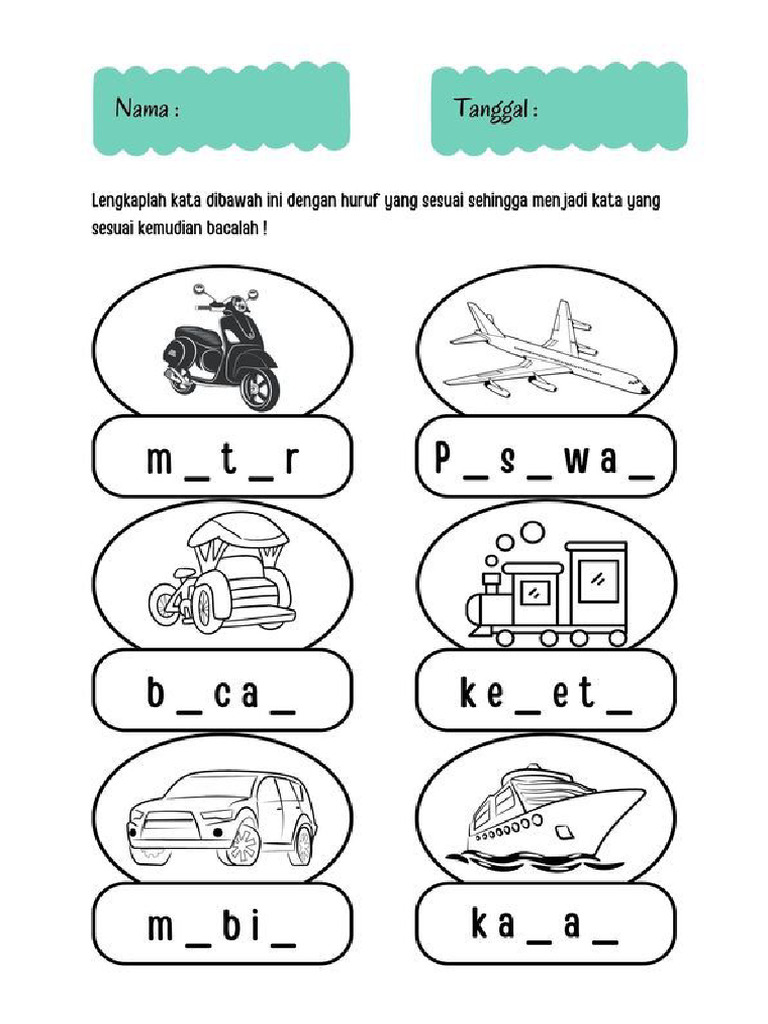Melengkapi Kata | PDF