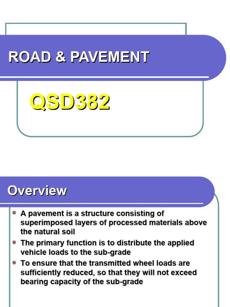 ROAD | PDF | Road Surface | Road