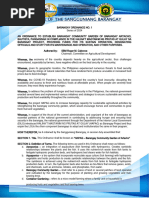 Script For 2021 First Semester Barangay Assembly | PDF | Social Science