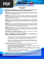 Eo Designating SBM To Manage Barangay Community Garden | PDF