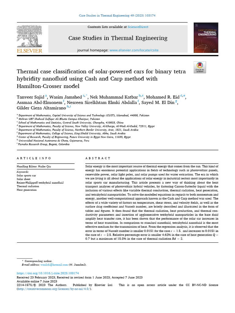 14thermal Case Classification of Solar-Powered Cars For Binary Tetra ...