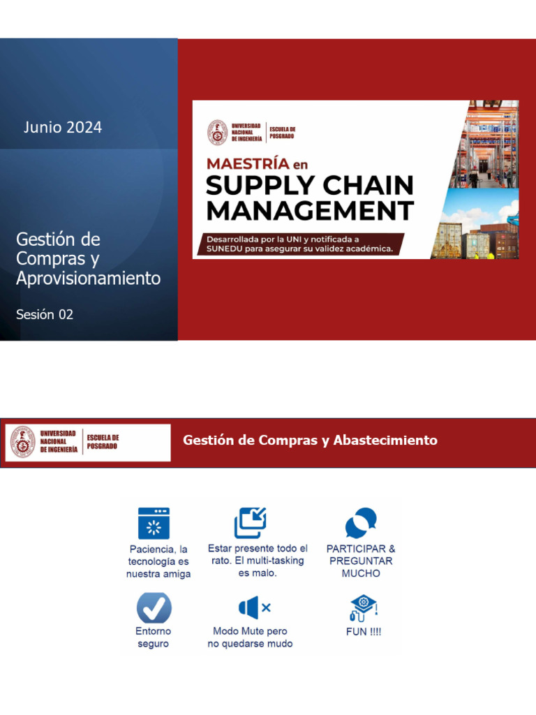 Sesion 02 PPT SCM Uni | PDF | Business