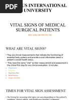 Vital Signs Reference Chart for All Ages | PDF