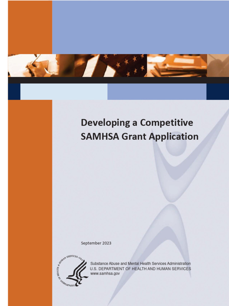 Developing Competitive Samhsa Grant Application Manual | PDF | Mental ...