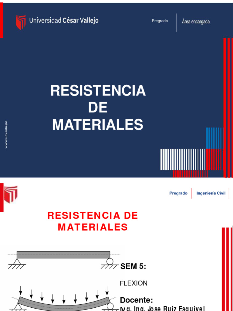 MATERIAL COMPLEMENTARIO - Sesion | PDF | Viga (Estructura) | Fuerza