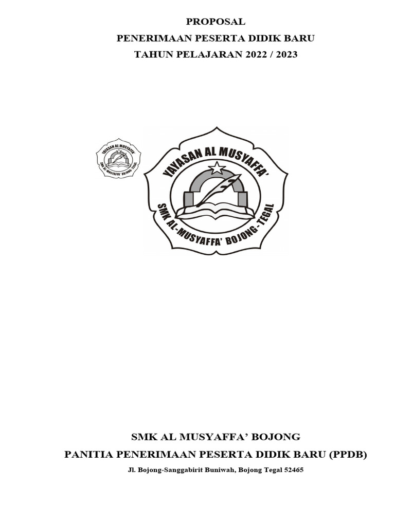 Proposal PPDB | PDF