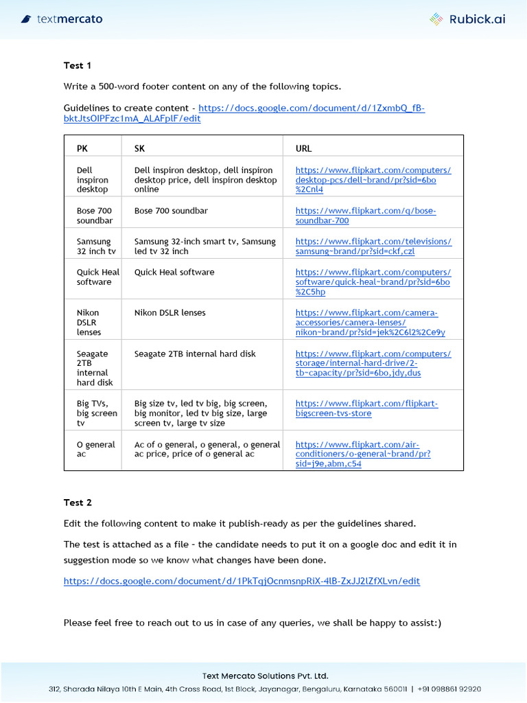 Editor Assignment | PDF