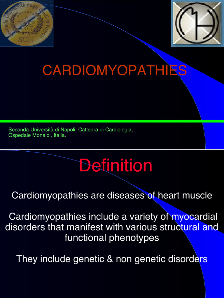 Understanding Cardiomyopathies: Types & Causes | PDF